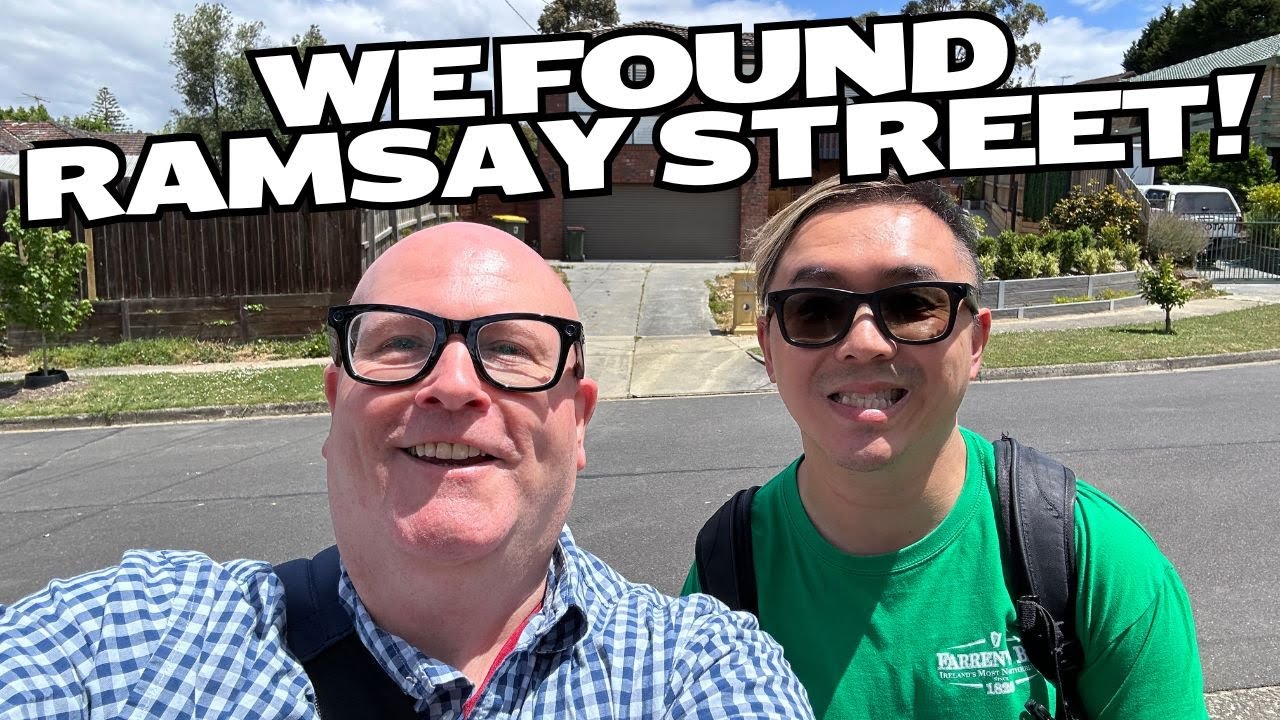 WE FOUND RAMSAY STREET - THE HOME OF NEIGHBOURS - YouTube