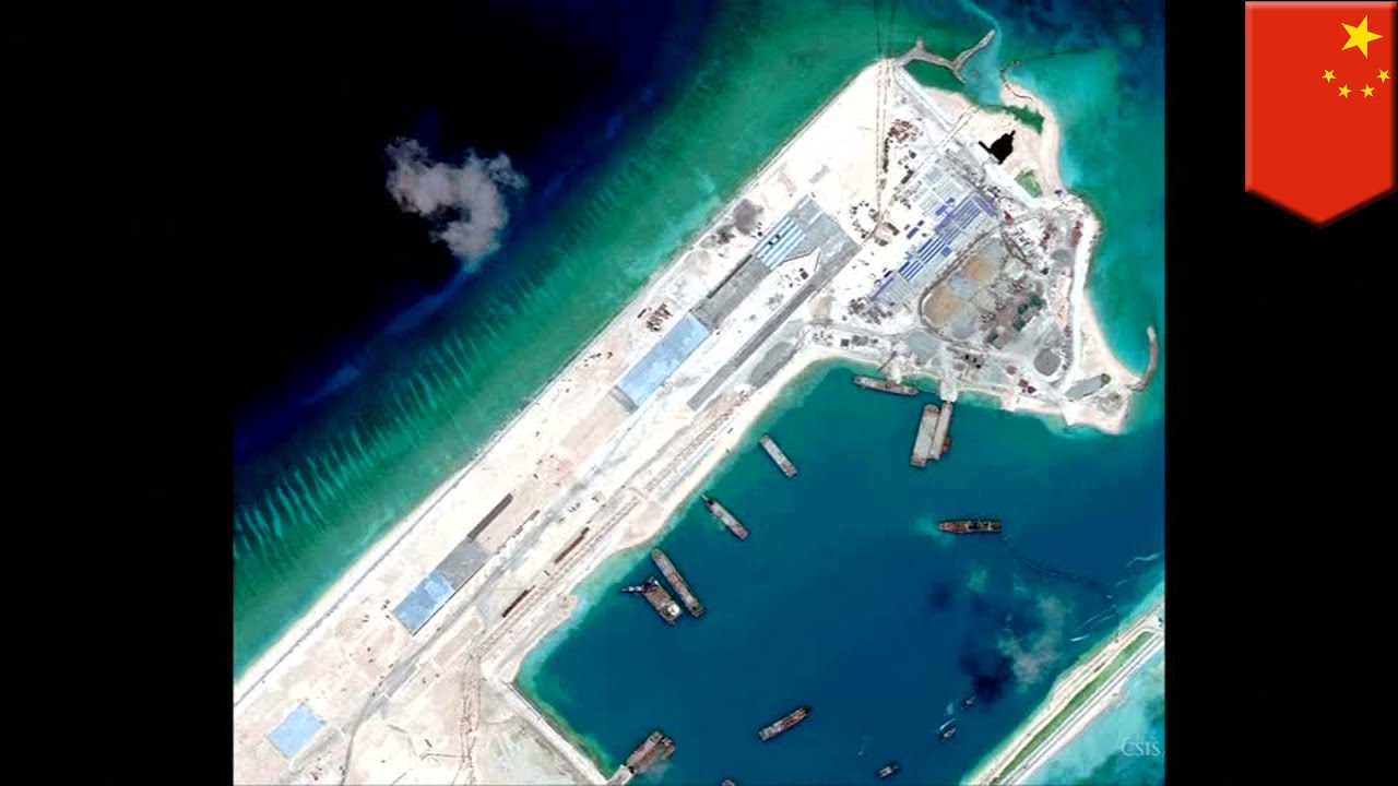 South China Sea disputes: China is building a massive airstrip on Fiery ...
