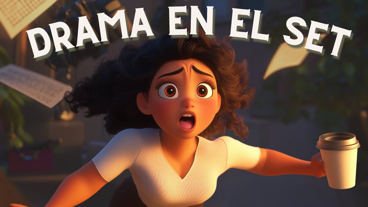 Step into the Film Set and Learn Spanish with an Easy story! - YouTube