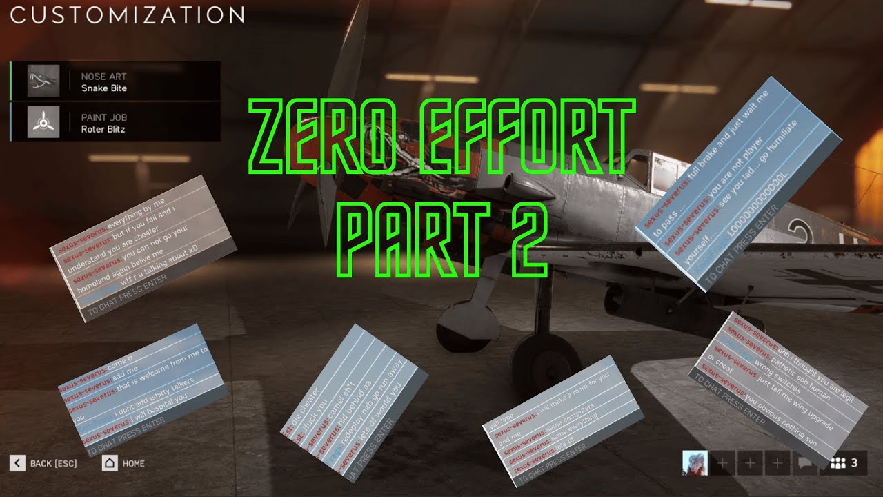 Zero Effort Part || - YouTube