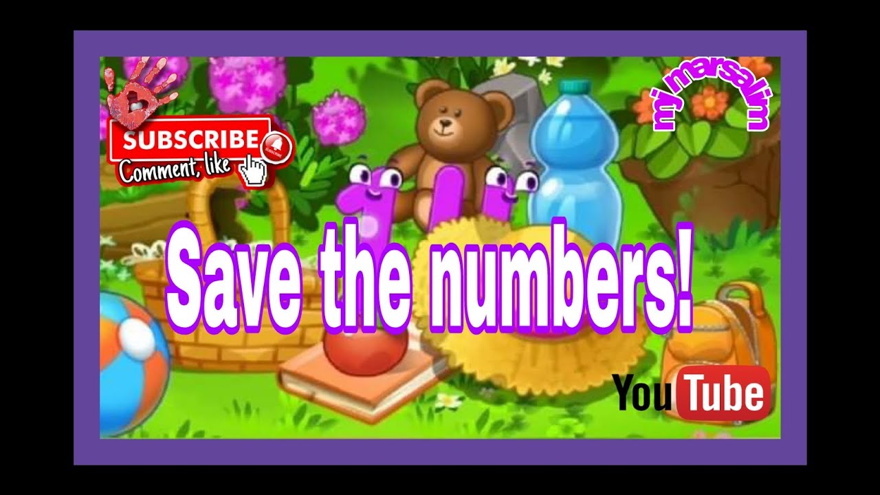 Learn to save the numbers - YouTube