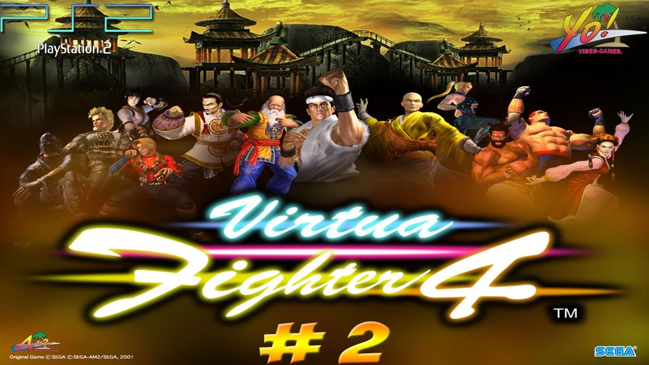 PS2 Night! Virtua Fighter 4 Evolution! Part 2 - YoVideogames - YouTube