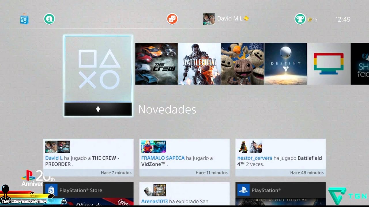 Playstation PS1 Theme on PS4 - New Startup Sound - YouTube
