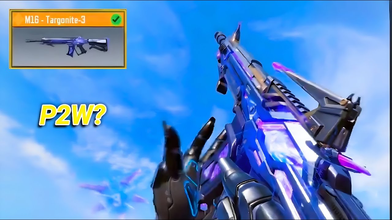 CODM LEGENDARY M16 TARGONITE GAMEPLAY + KILL EFFECT | MYTHIC SPECTRE T3 ...