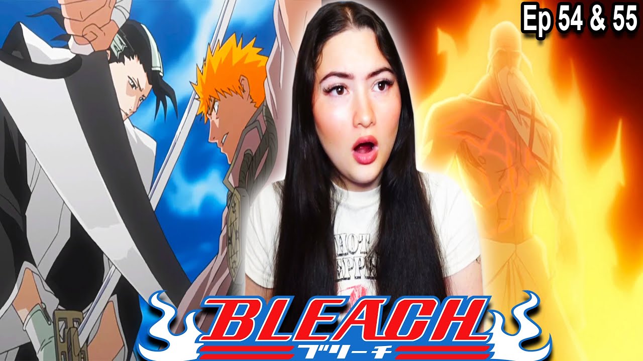 ICHIGO SAVES RUKIA!?! | BLEACH Episode 54 & 55 Reaction! "New Anime Fan ...
