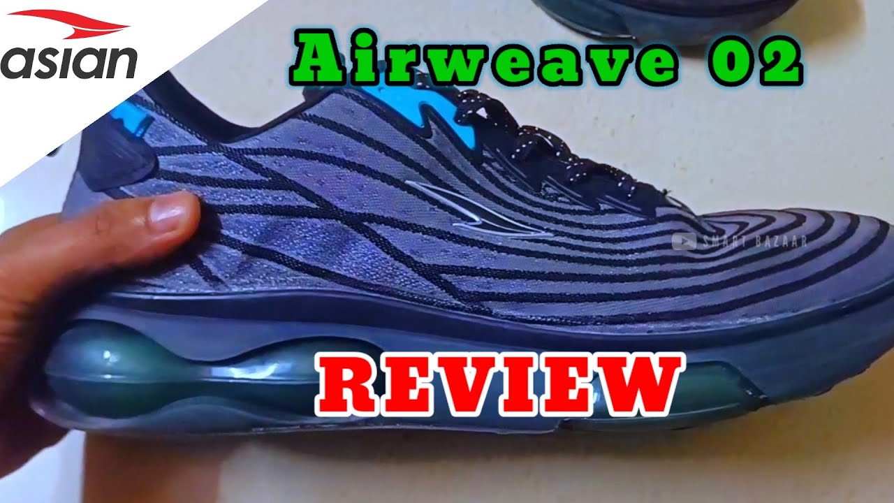Asian Airweave 02 Shoes Review | MS Dhoni Shoes - YouTube
