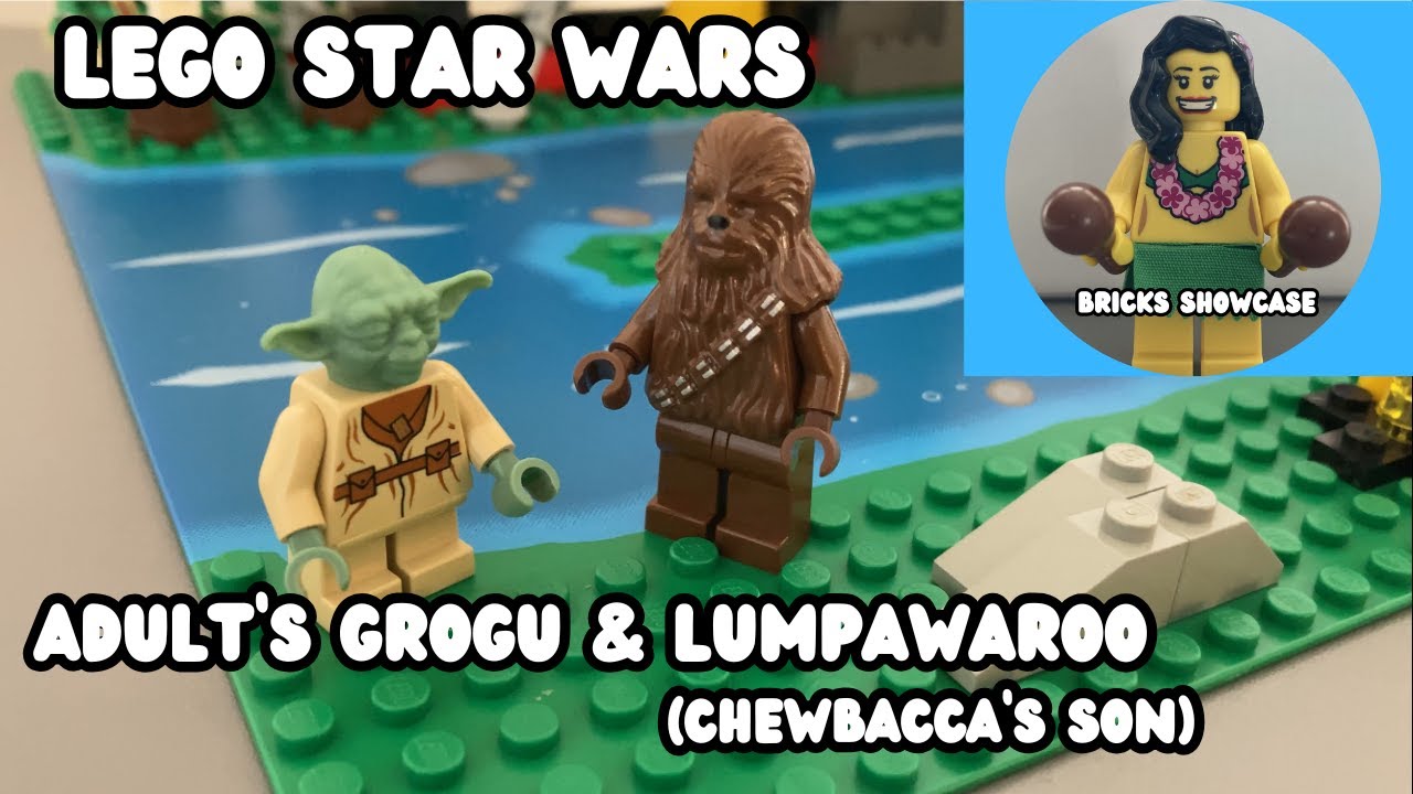 Lego Star Wars Adult's Grogu & Lumpawaroo (Chewbacca's Son) # ...