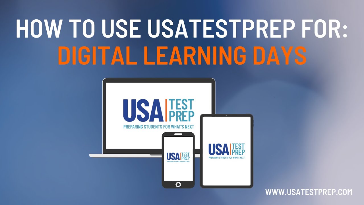 How to Utilize USATestprep for Digital Learning Days - YouTube