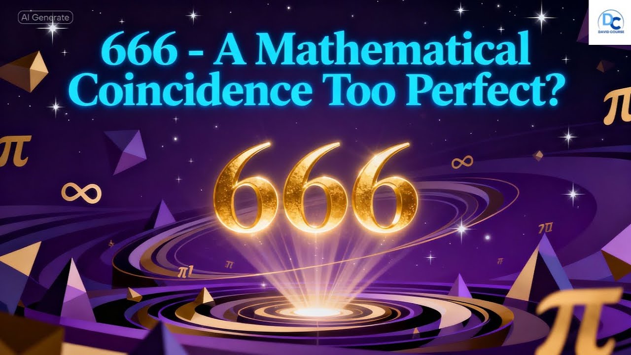666 — A Mathematical Coincidence Too Perfect? - YouTube