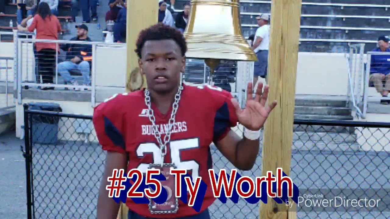 Bluefield buccaneers Tyquan worth #25 - YouTube