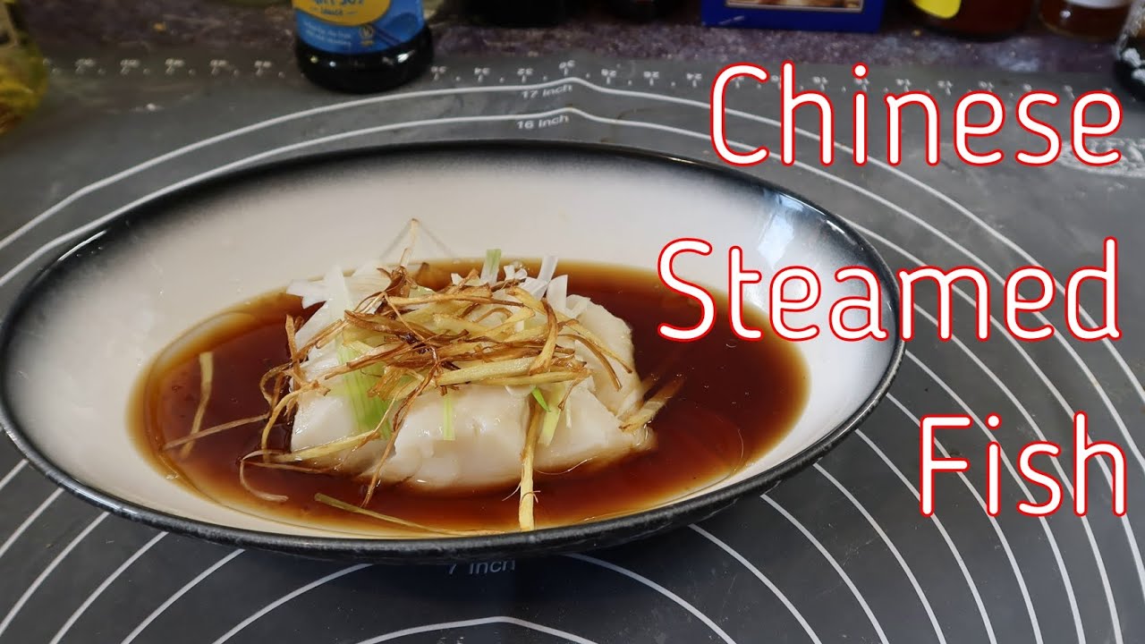 Chinese Steamed Fish - Steamed Cod - YouTube