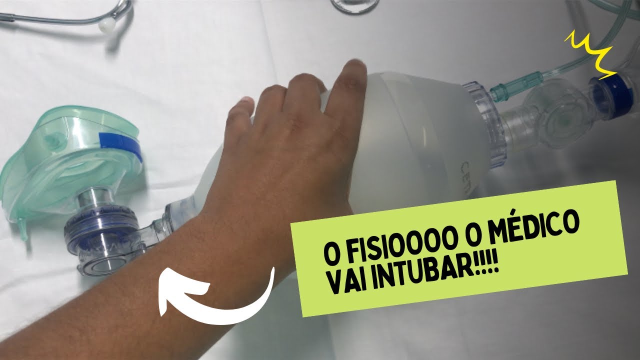 COMO MONTAR UM AMBU #fisioterapia #hospital #uti - YouTube