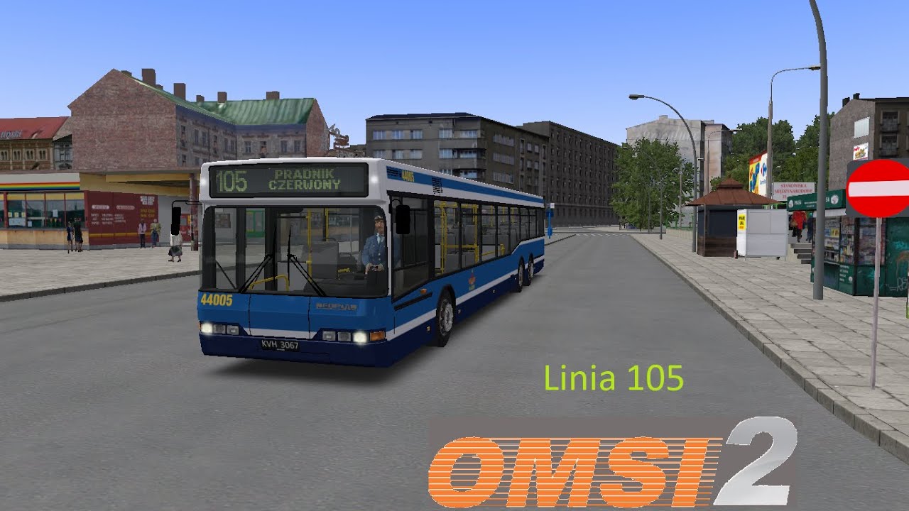 OMSI 2 - Projekt Kraków - Linia 105 - Neoplan N4020 - YouTube