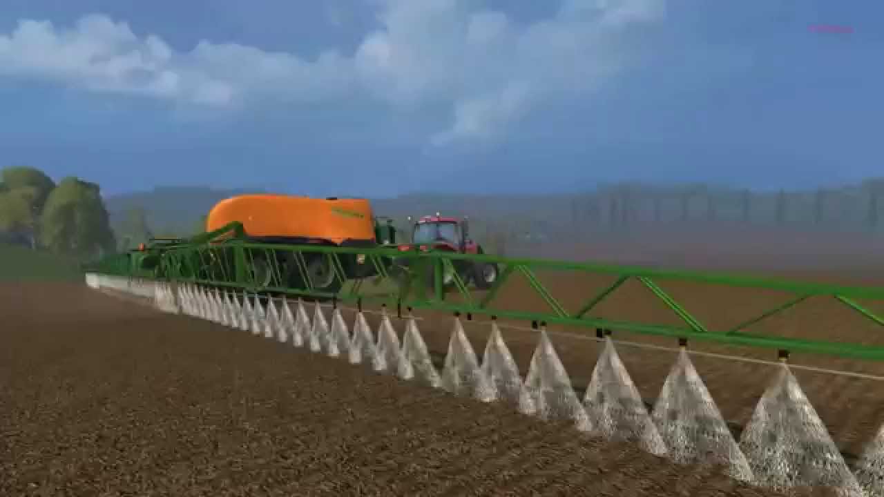 Farming Simulator 15 : Amazone UX 11200 Sprayer Mod - YouTube
