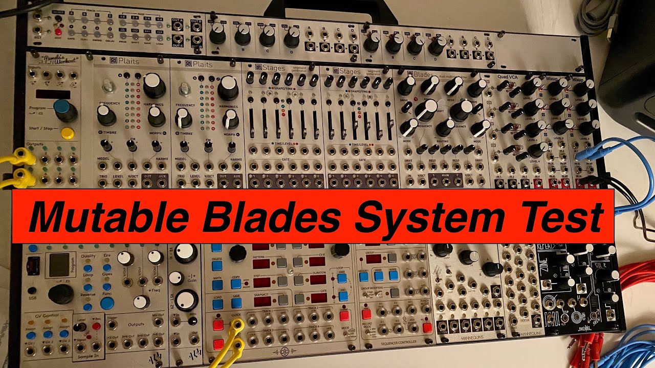 Mutable Blades Stereo System Test - YouTube