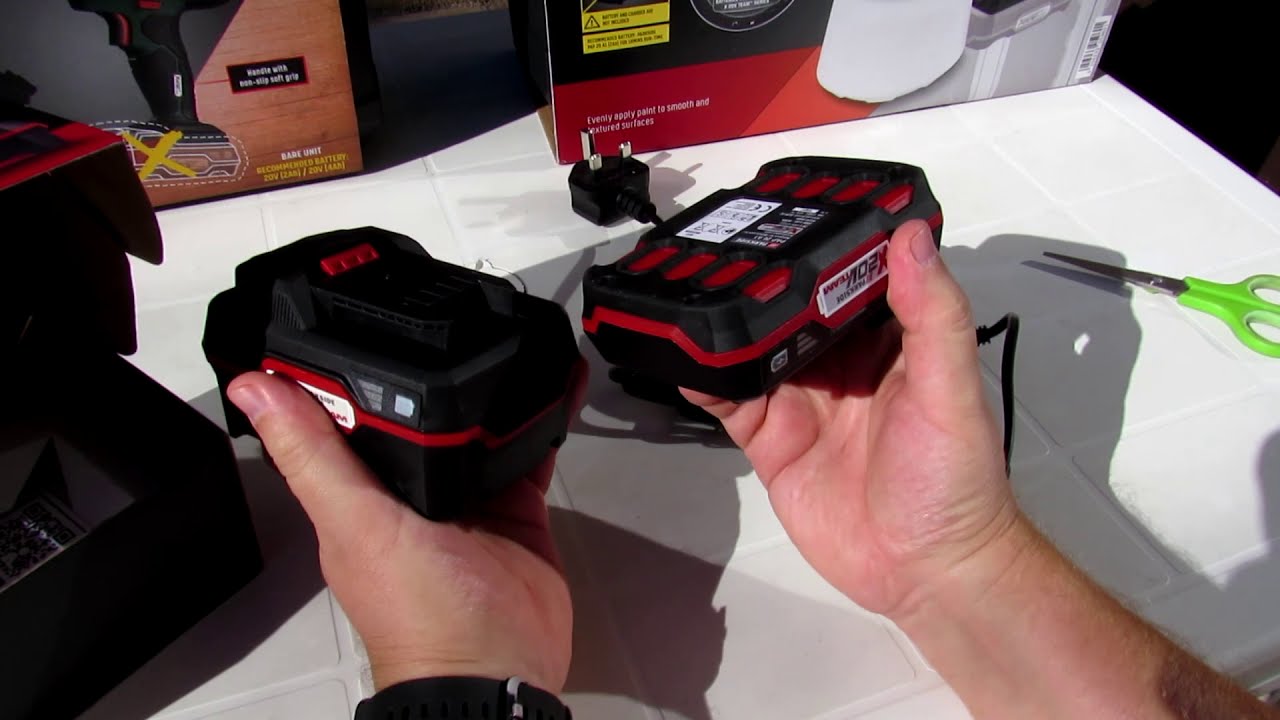 Parkside 20V Battery System: Testing the Charger and PAP A1 A2 A3 ...
