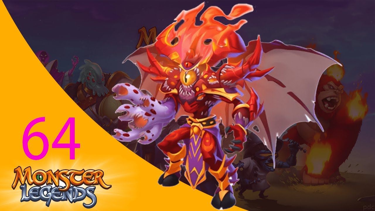 Diabolus Hellbringer Ya Esta Aqui Lo Sacare? 64 Monster Legends - YouTube