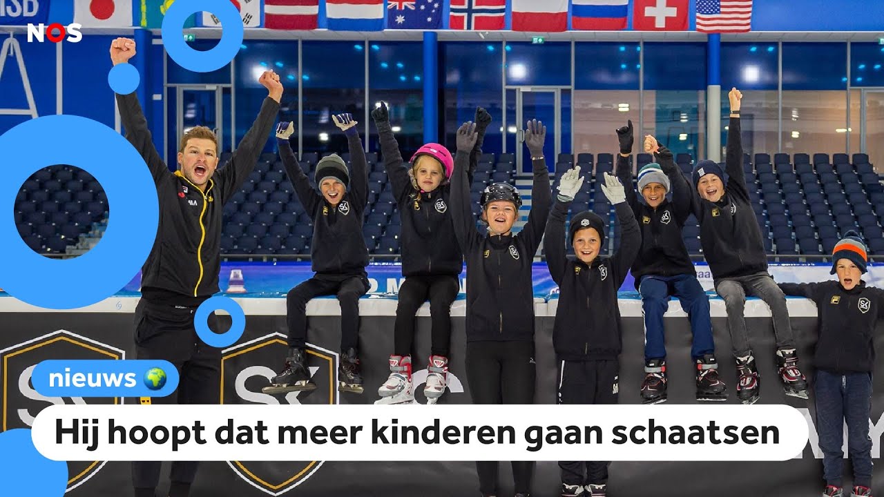 Schaatser Sven Kramer begint eigen schaatsschool - YouTube