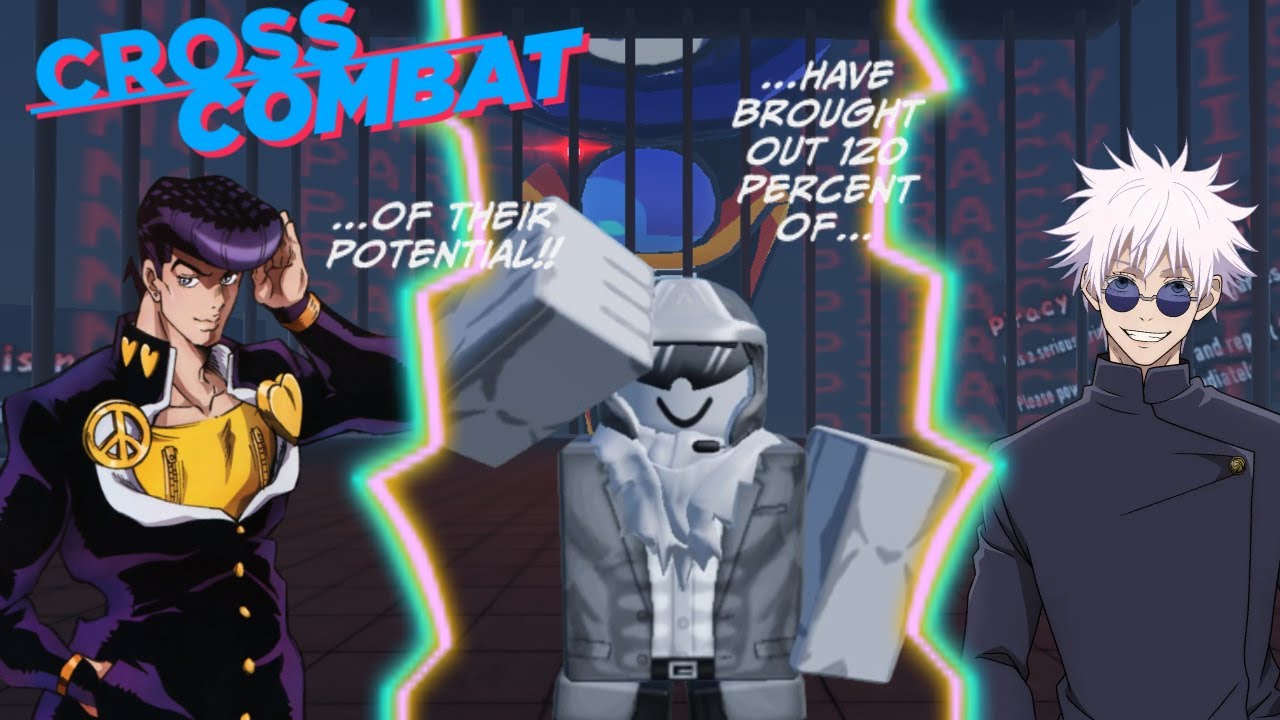 GOJO + JOSUKE + DUMMY REVEAL [Cross Combat] - YouTube