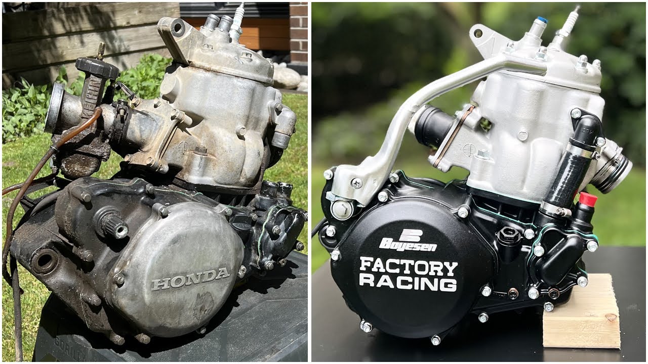 Cr500 Engine Rebuild - YouTube