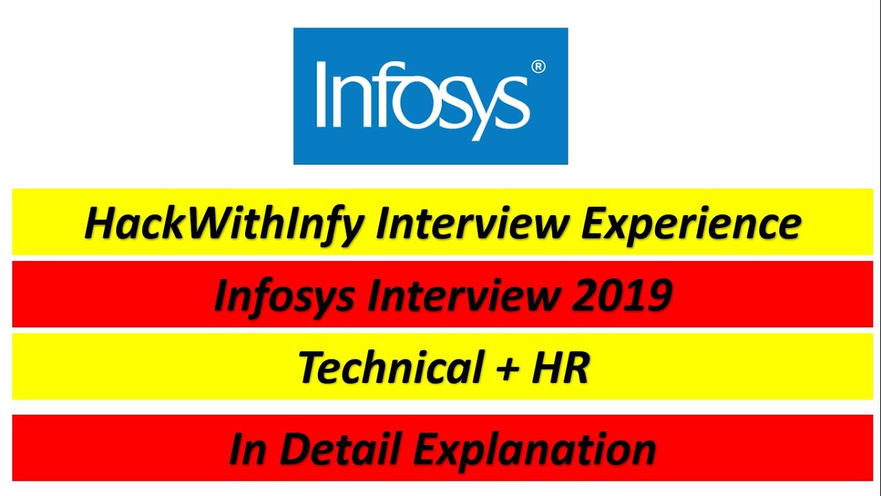 HackWithinfy Interview Experience 2019 Batch |System Engineer ...