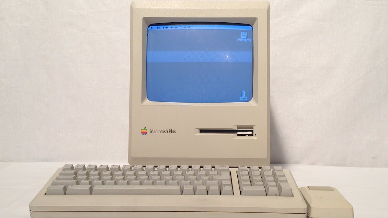 Обзор Apple Macintosh Plus на русском языке - YouTube