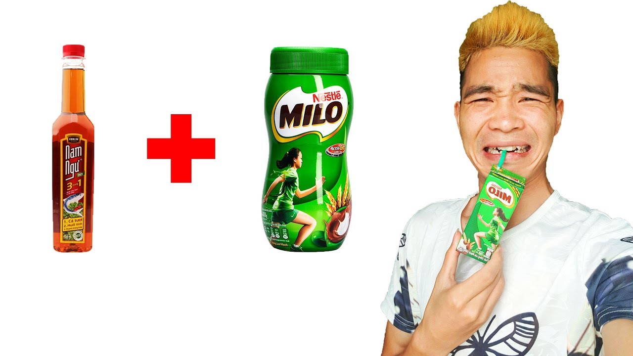 PHD | Trò Đùa Troll Uống Milo Nước Mắm | Prank - YouTube