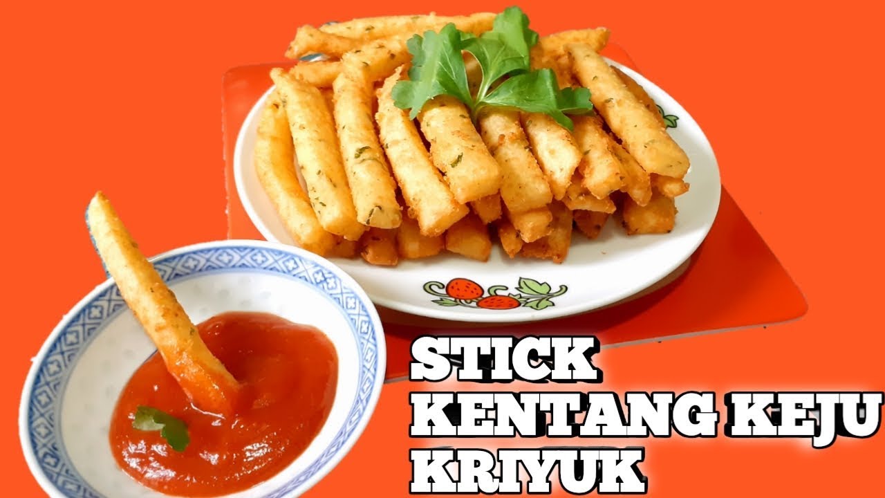 Resep Stick Kentang Keju Renyah || Bisa Buat Ide Jualan || Cemilan ...