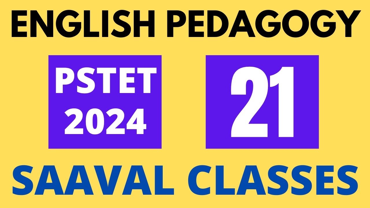 English Pedagogy Lec-21 | Textbooks Lec-1 | PSTET-2024 | Punjab TET | M ...