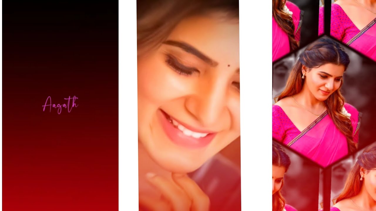 Samantha video editing😇 by amaran😍 edits tamil ️trending video editing ...