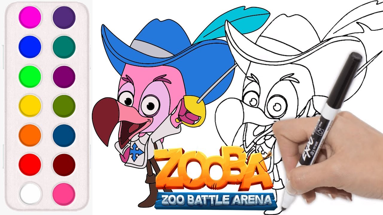 *NEW SKIN* One for ALL Milo!!! How to Draw and Color Milo from Zooba # ...