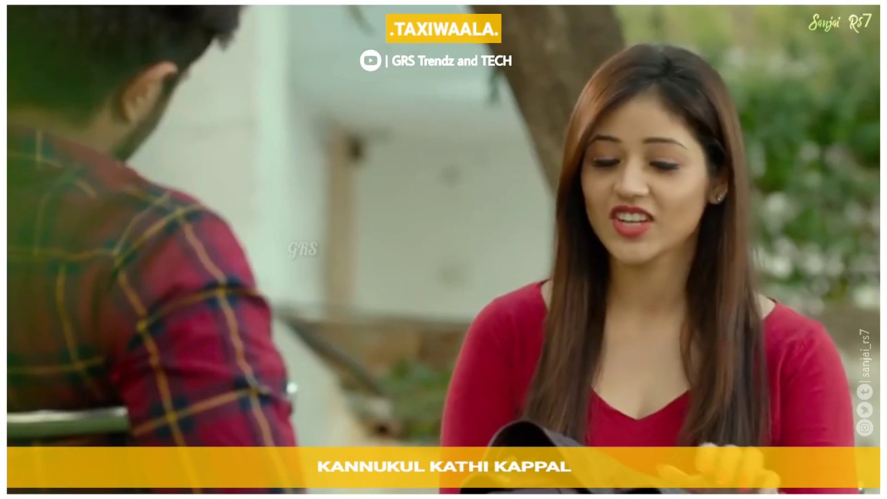 Kannukul Kathi kappal VJ Devarkonda Version 💞 Lyrics Status 💔💖 | GRS ...