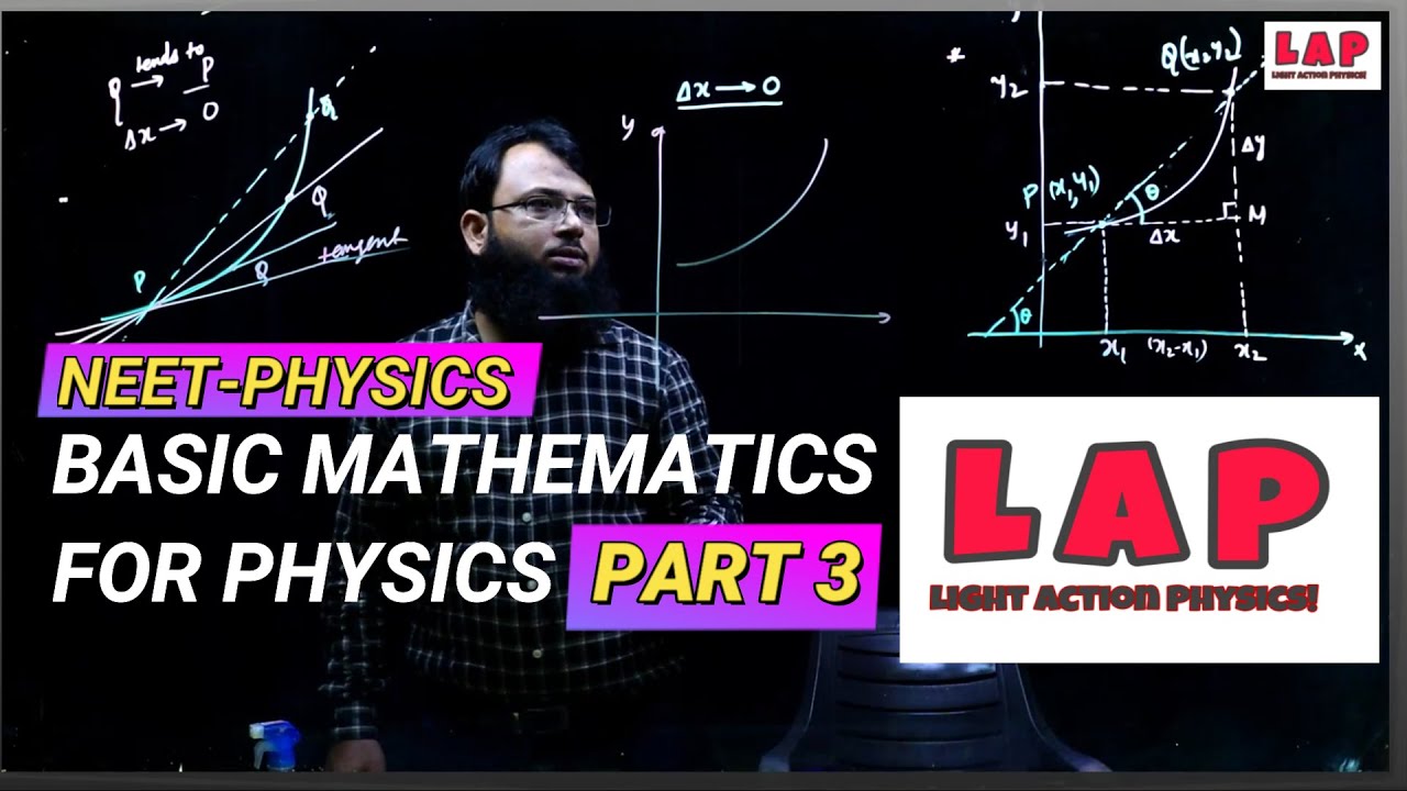 BASIC MATHEMATICS FOR PHYSICS PART 3, NEET-PHYSICS - YouTube