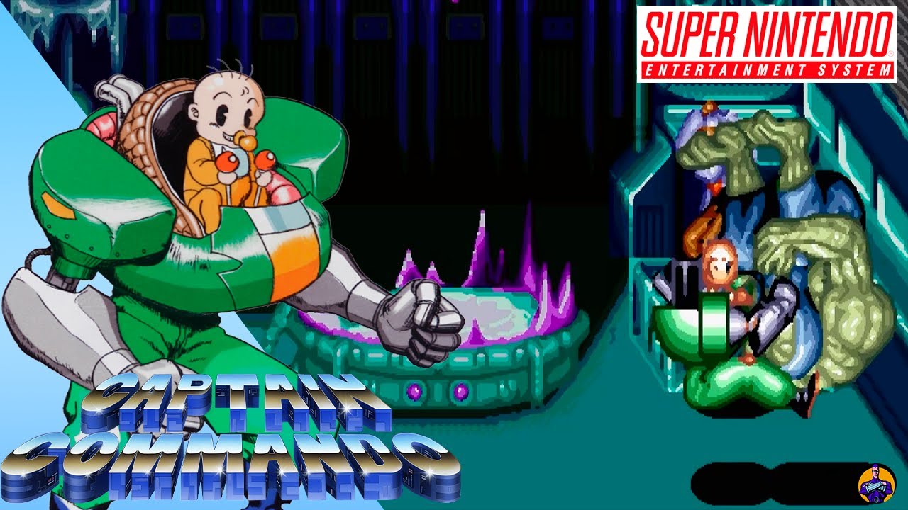 Captain Commando - Super Nintendo - Baby - Completo - YouTube