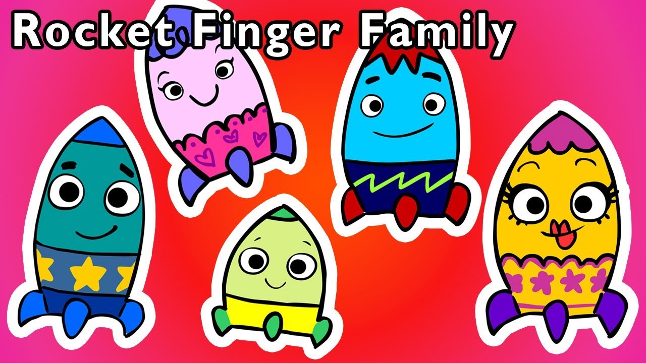 Rocket Finger Family and More | Mother Goose Club Songs for Kids - YouTube
