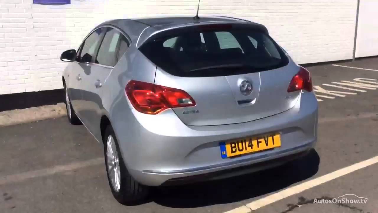 VAUXHALL ASTRA EXCITE CDTI ALUMINIUM/SILVER 2014 - YouTube