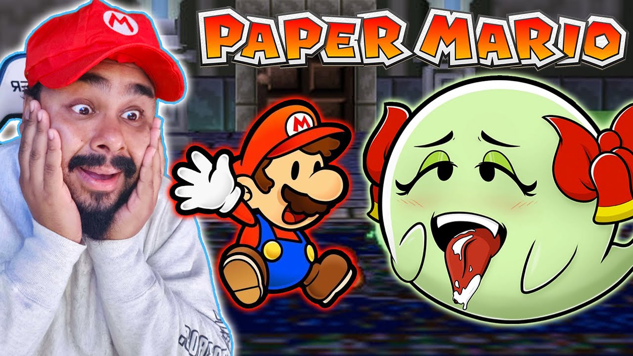Mario Fanboy Learns About Paper Mario Ghost Mommy! - YouTube