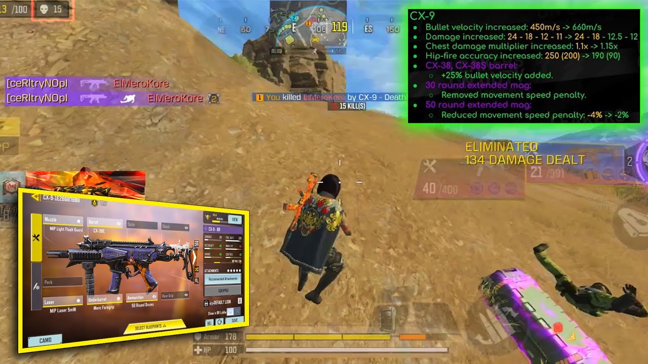 CX-9 IS OVERPOWERED AFTER BUFF IN NEW SEASON 10 UPDATE!🤯| BEST CX-9 ...