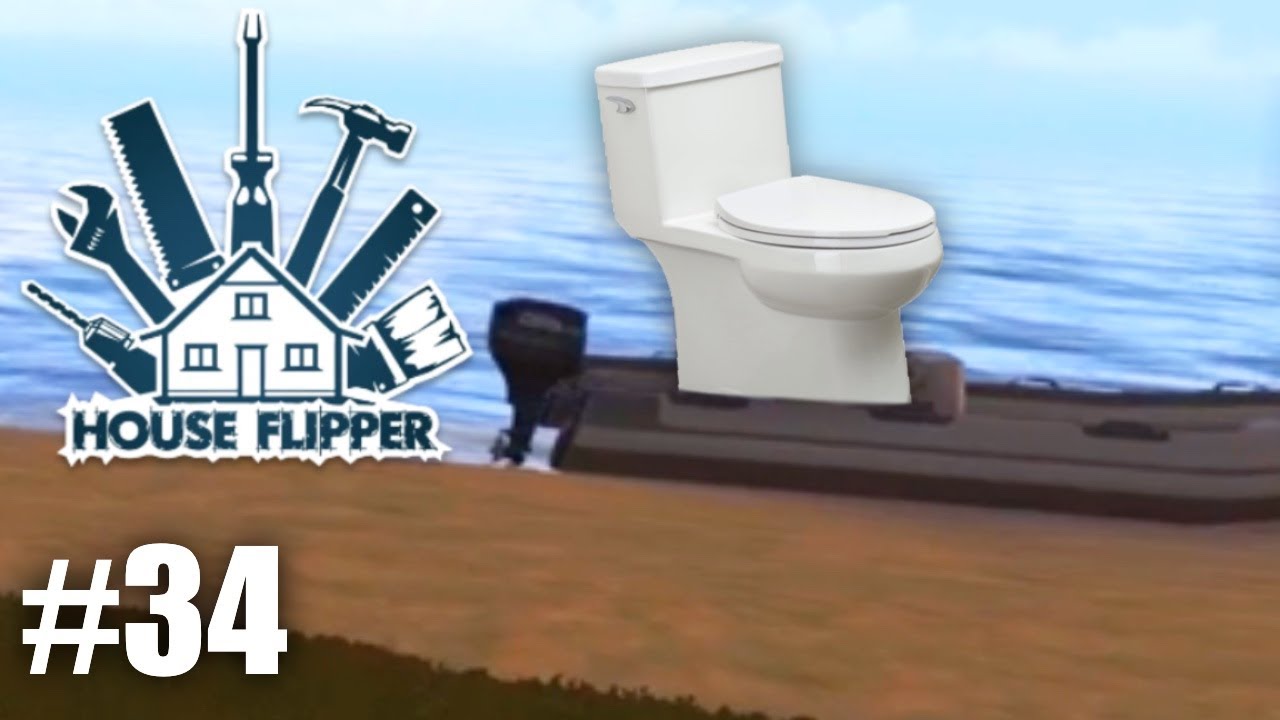 POOPY PLACE OUTDOORS🏠HOUSE FLIPPER #34 [ENG] - YouTube