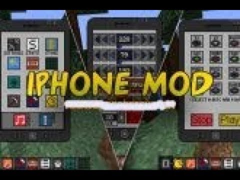 MİNECRAFT İPHONE MOD - DÜNYADA BİR İLK!!! - YouTube