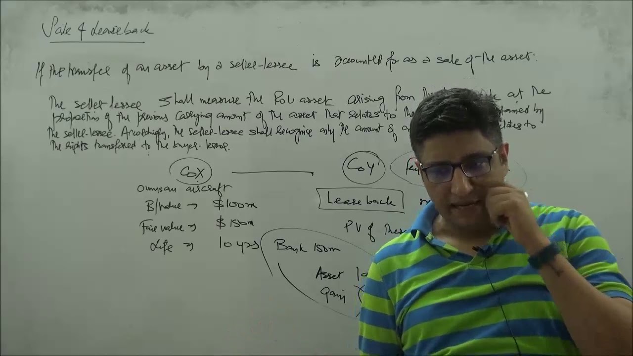 Ifrs 16 Journal Entries For Sale And Leaseback YouTube ifrs-16-journal-entries-for-sale-and-leaseback-youtube