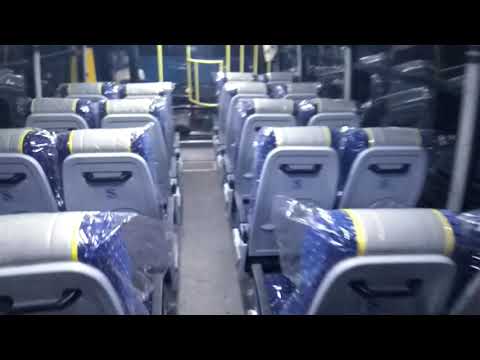 SS PUSH BACK SEAT. EICHER STAFF BUS SEAT 9789351626 - YouTube