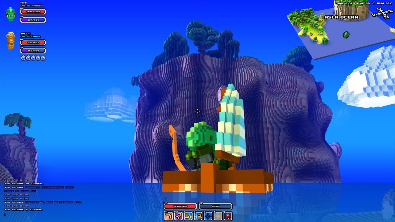 Cube World Level 100+ In One Day - YouTube