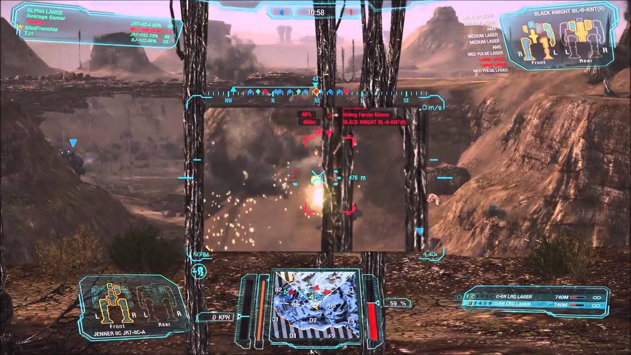 MechWarrior Online: Jenner IIC-A - YouTube