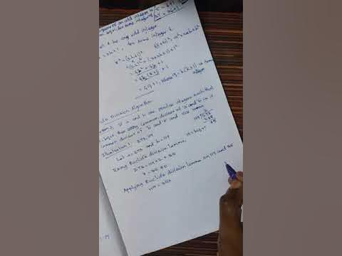 10th Maths - Euclid's Division Algorithm : Example 2.3,2.4 - YouTube