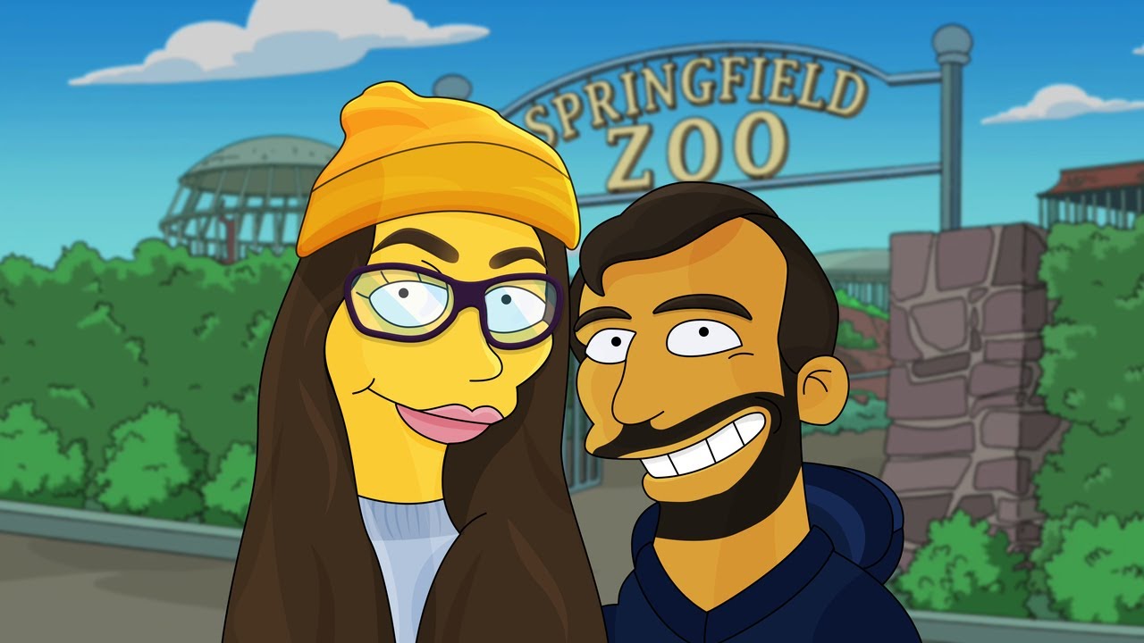 Portrait Preview - Simpsons Portrait #5 - Custom Order - YouTube