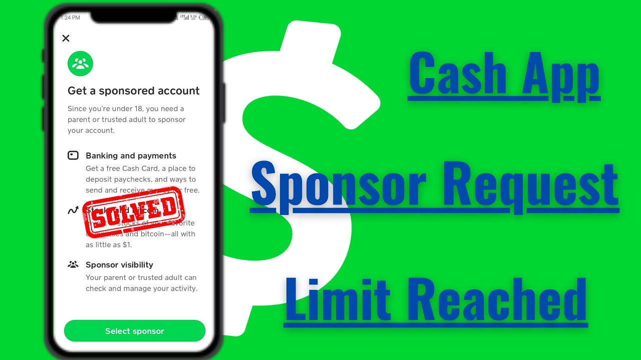 How to Fix Sponsor Request Limit Reached on Cash App - YouTube
