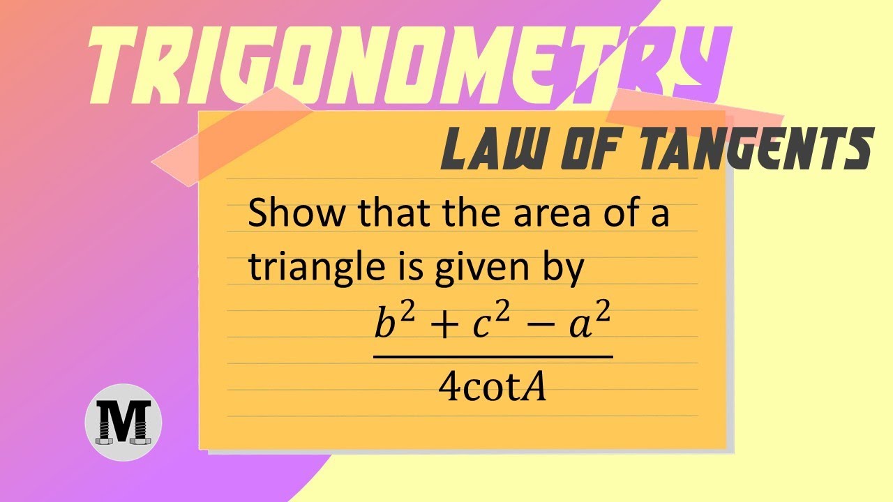 19 | Trigonometry | Law Of Cosines | Worked Out Problem - YouTube
