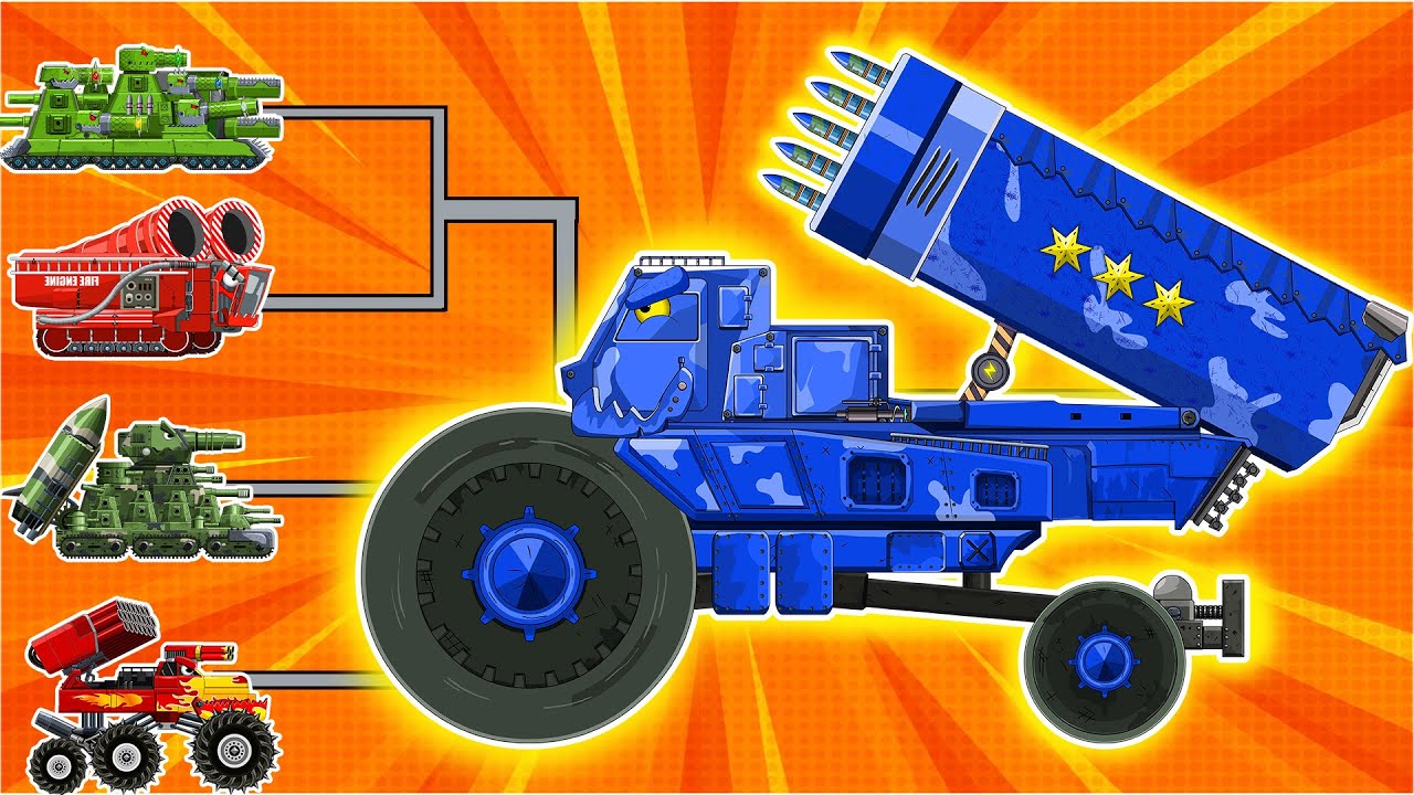 The cold monster. The power of ice! M270 Vs HKS FIRE TRUCK | Cartoons ...