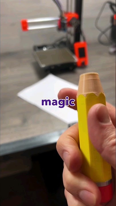 How I made a 3D printed MAGIC pencil!? ️ - YouTube